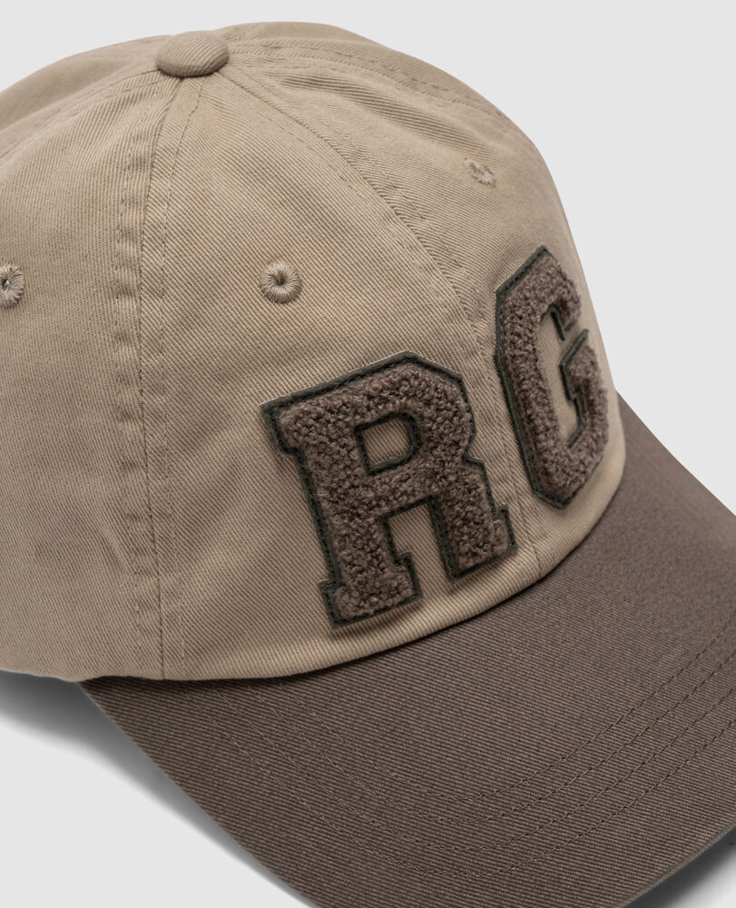 RG College Cap | Vintage Khaki | Rodd & Gunn UK