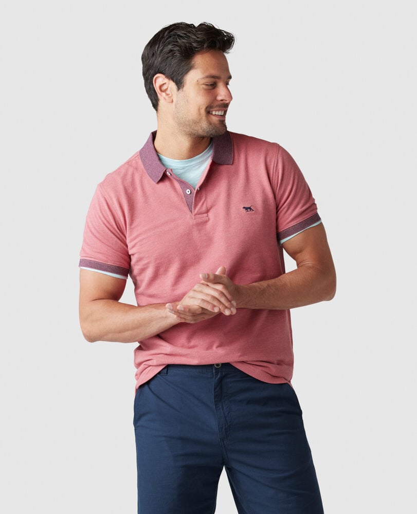 New Haven Polo | Pomegranate | Rodd & Gunn CA