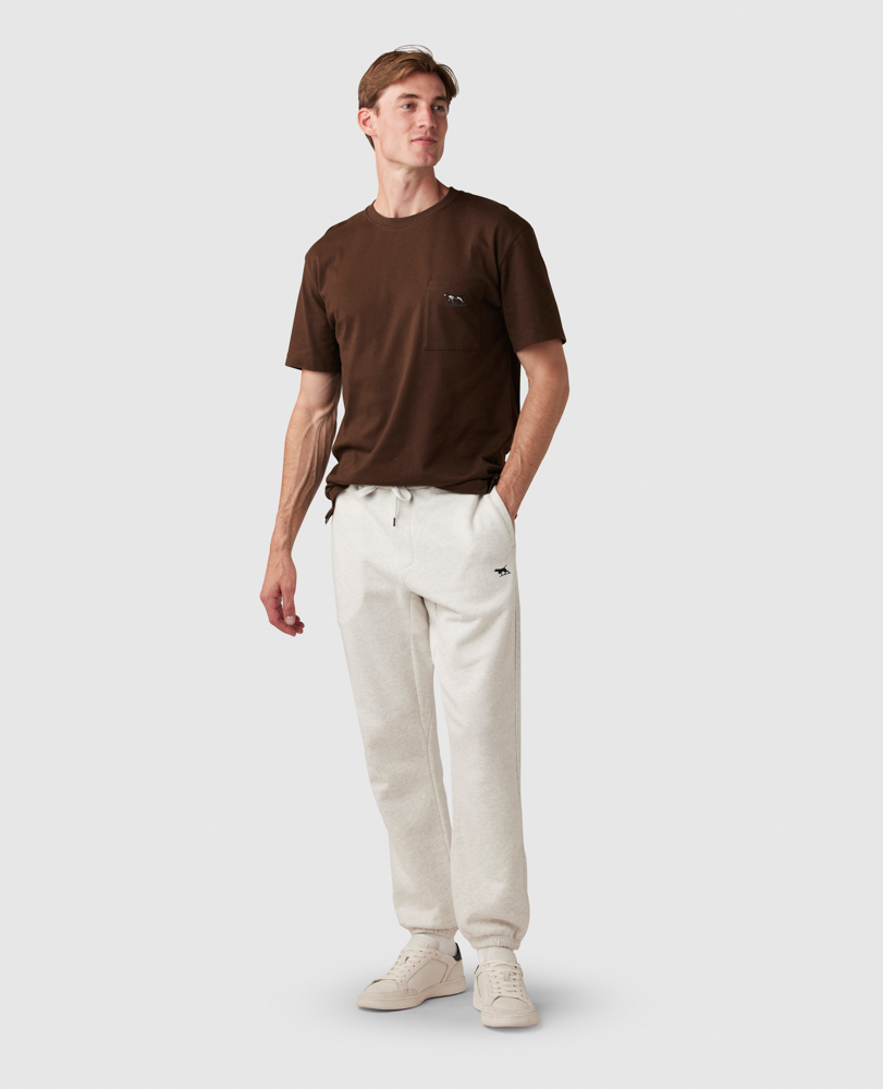 Hamilton Burn in Sepia | Men's T-Shirts | Rodd & Gunn US