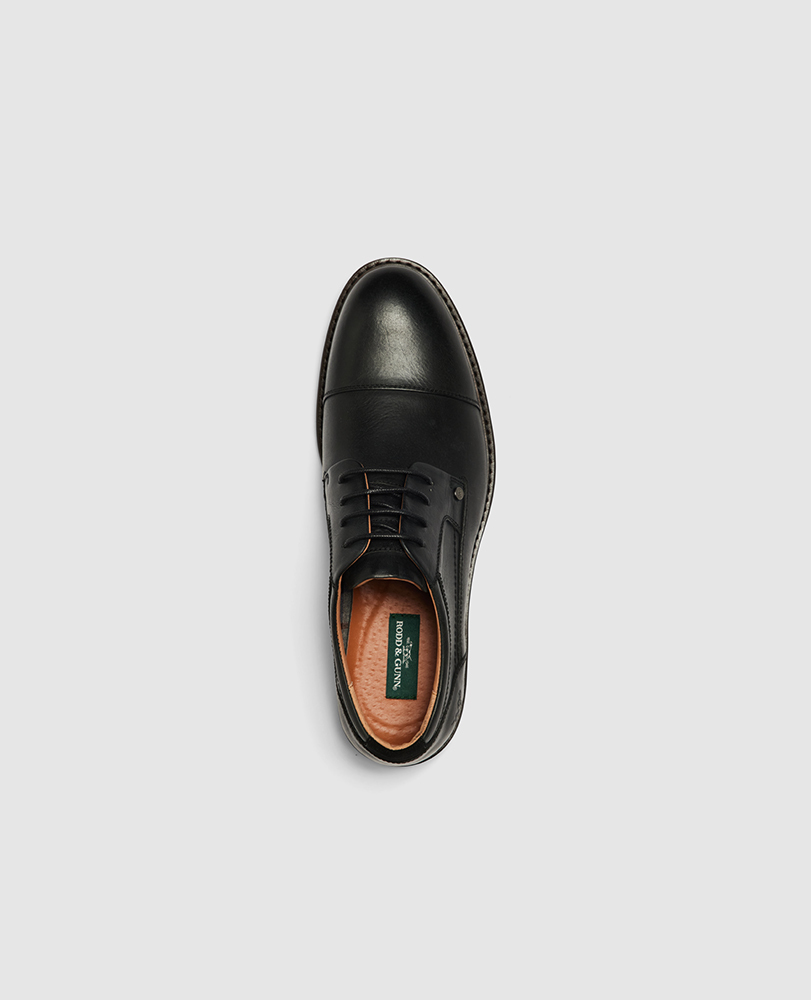 Darfield Derby Shoe | Onyx Wash | Rodd & Gunn US