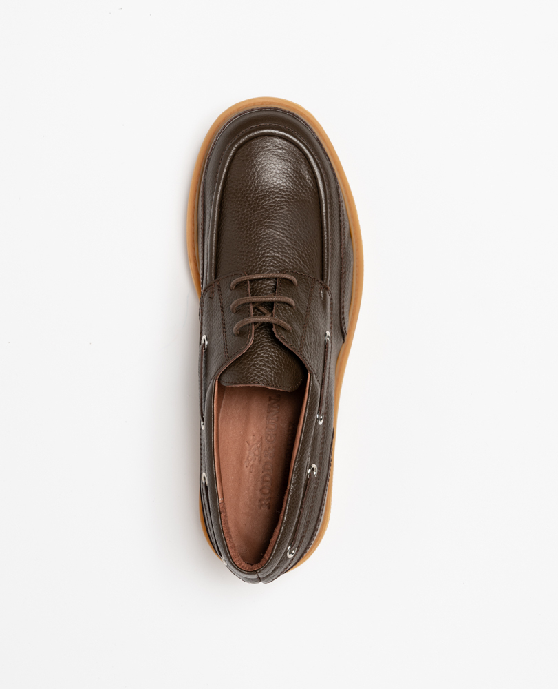 Williams Crescent Deck Shoe | Chocolate | Rodd & Gunn NZ