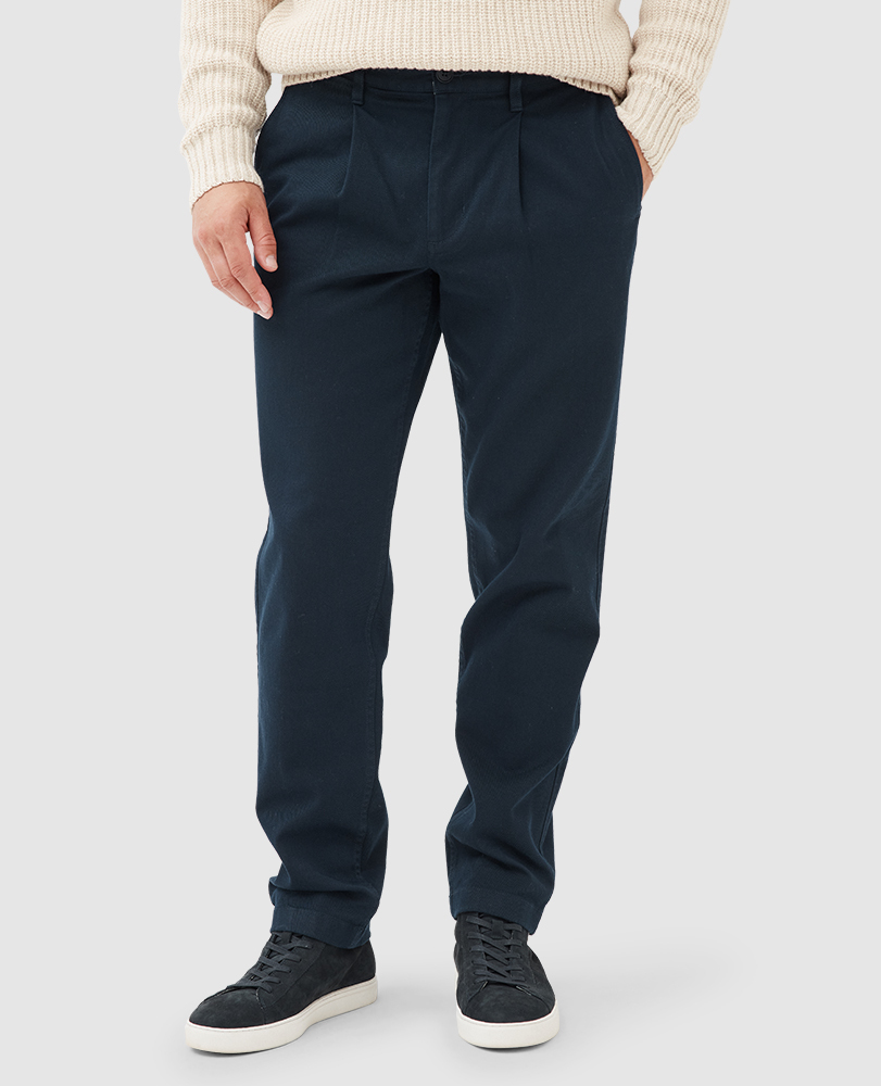 Loftus Relaxed Pant | Navy | Rodd & Gunn US