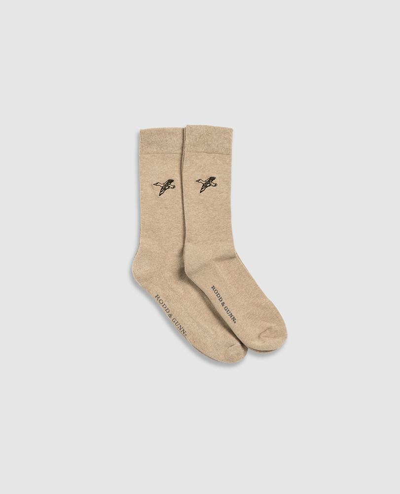Mallard 2.0 Sock | Vintage Khaki | Rodd & Gunn UK