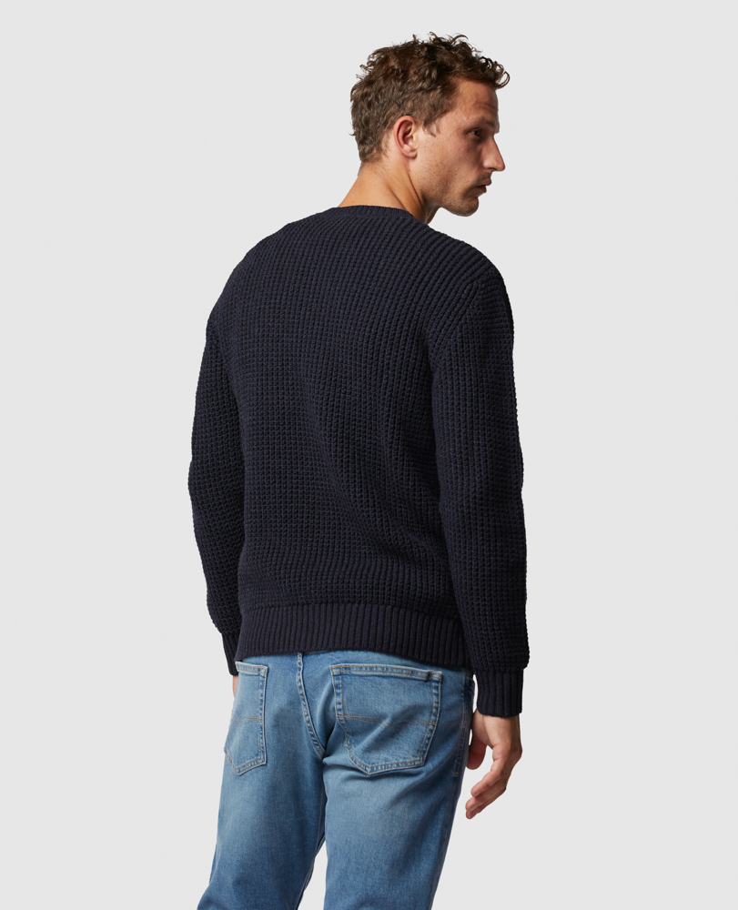 Huntly West Knit | Midnight | Rodd & Gunn US