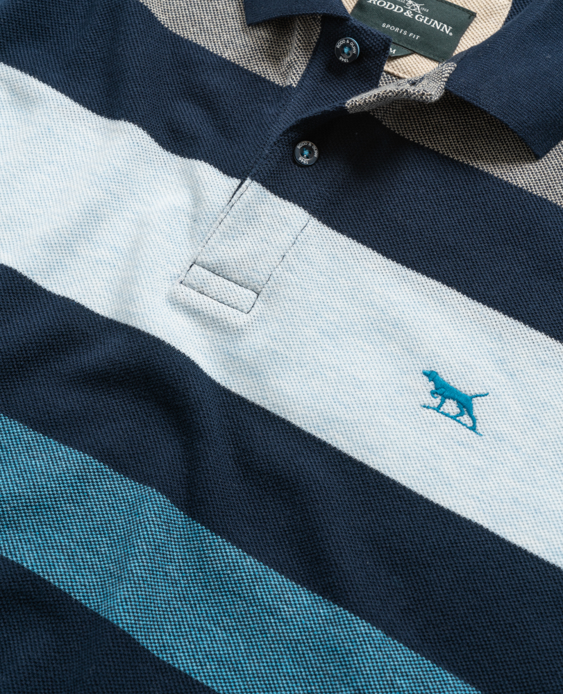 Lake Hayes Polo | Navy | Rodd & Gunn AU