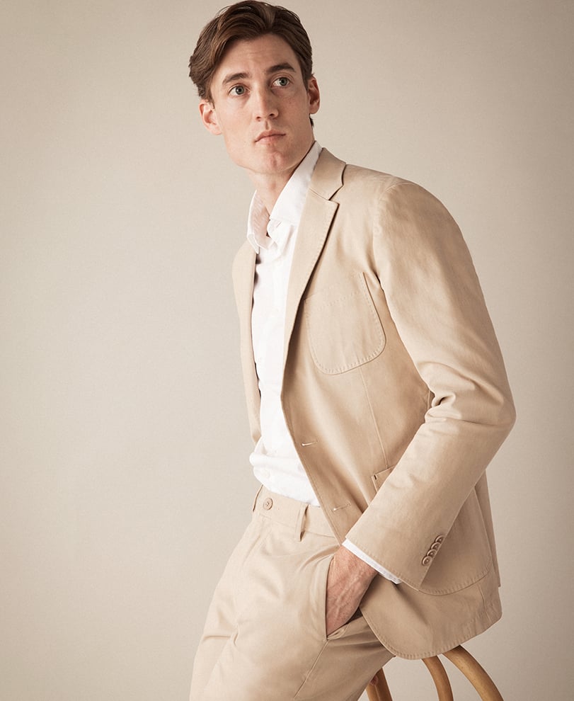 Owen Valley Jacket | Natural | Rodd & Gunn