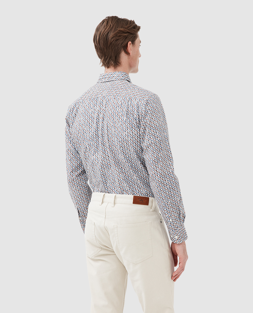 Cape Runaway Shirt | Snow | Rodd & Gunn AU