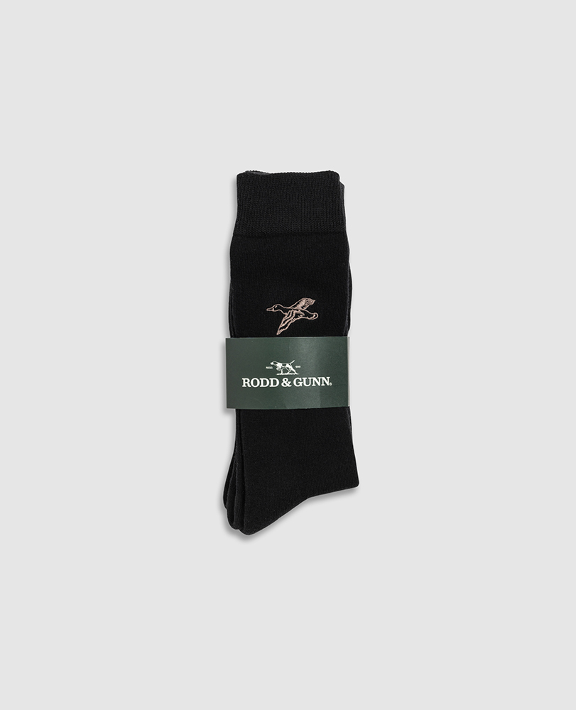 Mallard 2.0 Sock | Onyx | Rodd & Gunn NZ